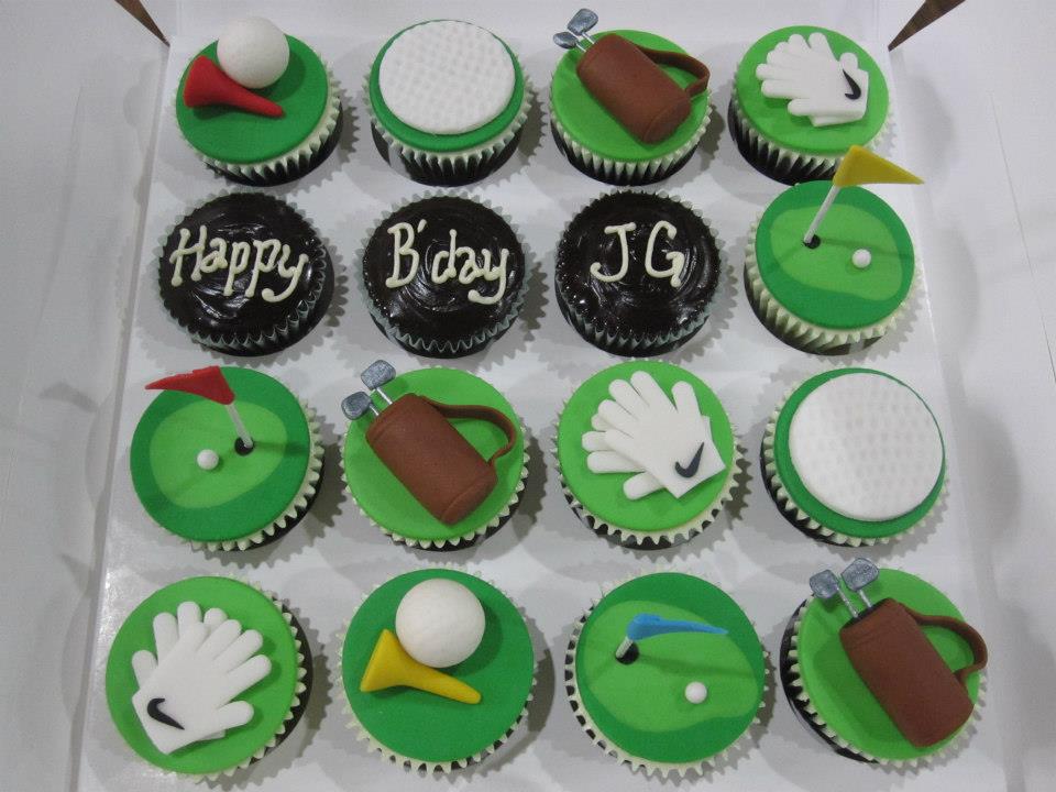 J's Cakes: Golf Theme Cupcakes